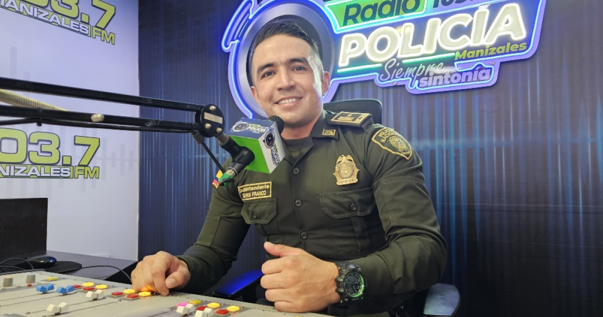 Edwin Franco, la voz de la seguridad y el rock en Manizales